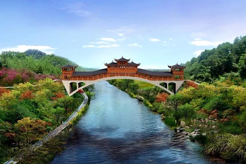 廊桥景观 廊桥风景区 伤感说说吧